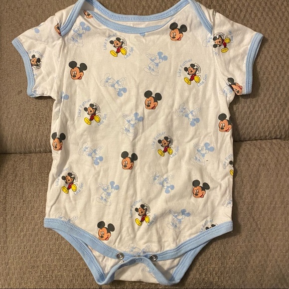 Disney | One Pieces | 69m Disney Mickey Mouse Baby Bodysuit | Poshmark